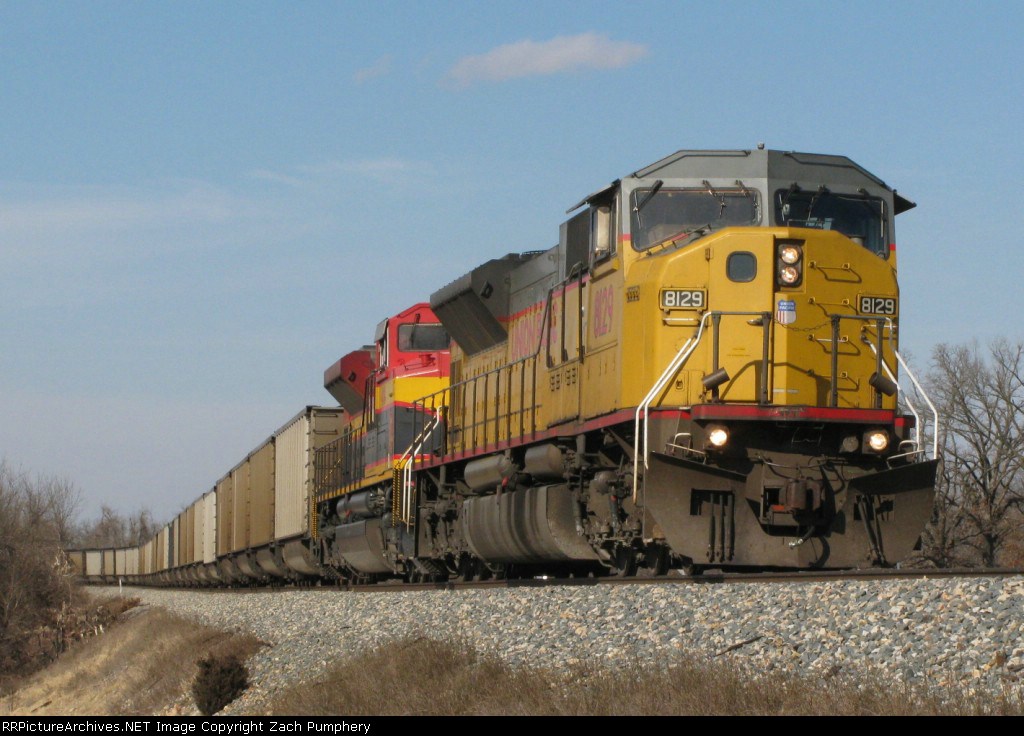 Southbound KCS Loaded Coal Train